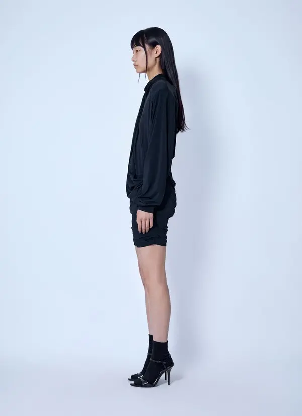 ENTIRE STUDIOS Dalters Mini Dress - Black