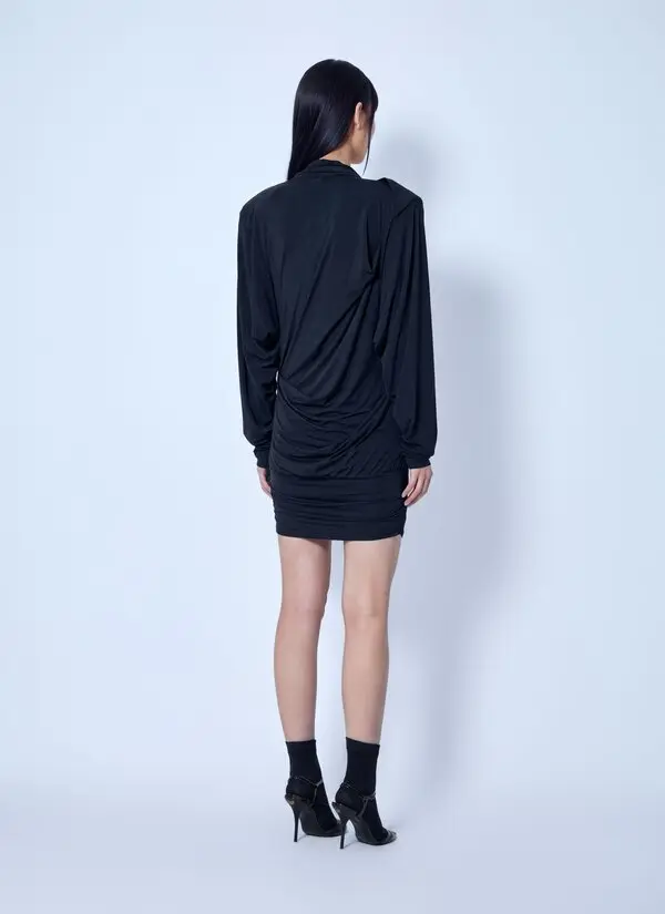 ENTIRE STUDIOS Dalters Mini Dress - Black