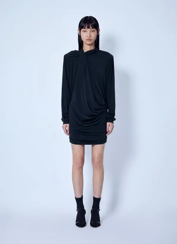 ENTIRE STUDIOS Dalters Mini Dress - Black