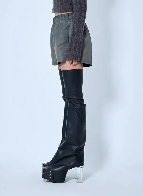 Rick Owens Elasticated Waist Shorts