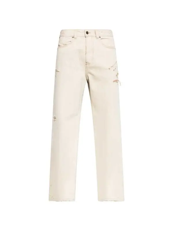 DIESEL® D-macro Distressed-effect Jeans 2001 - Nude & Neutrals