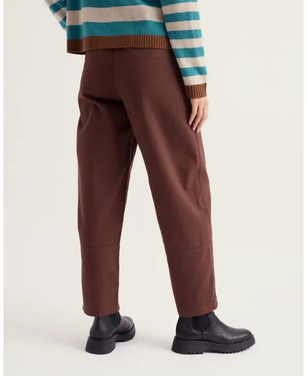 SEASALT CORNWALL Painted Forms Tapered Cropped Trousers