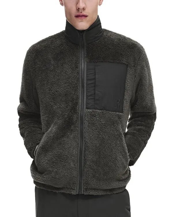 On Ascent Stand Collar Fleece Zip Jacket