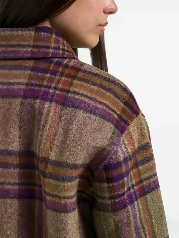 Woolrich Check-pattern Zip-up Jacket