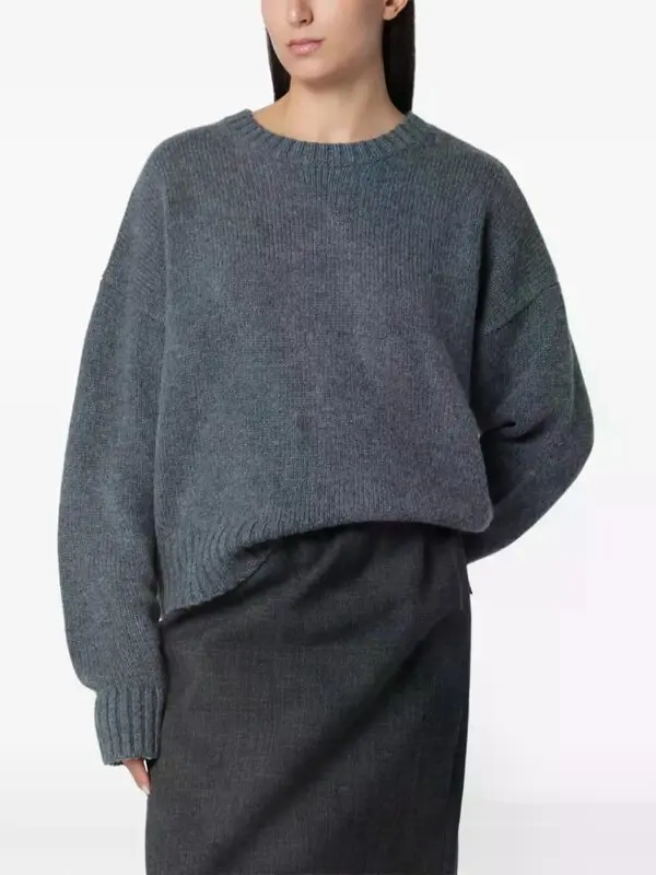 Extreme Cashmere Crew-neck Cashmere Sweater - Grey