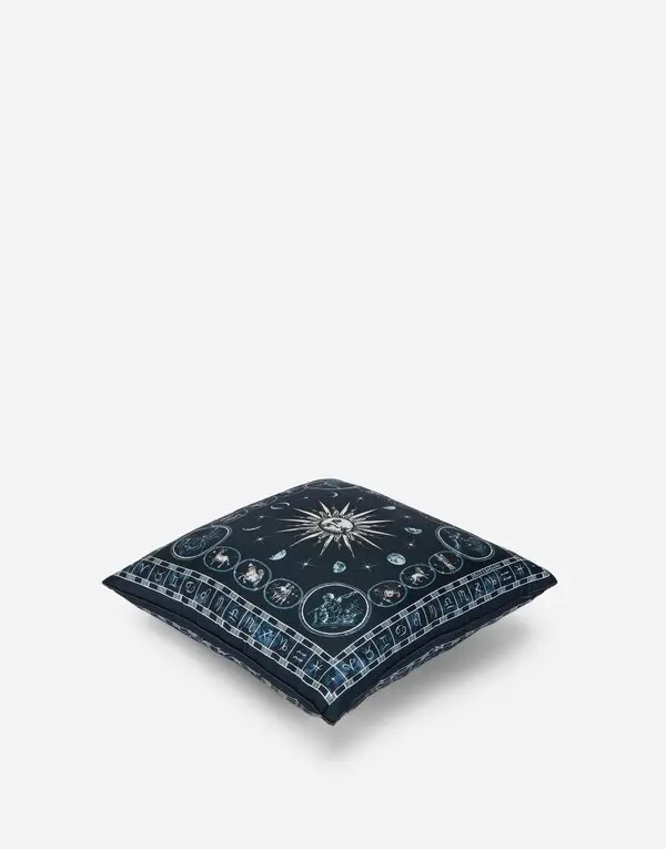 Dolce & Gabbana Silk Twill Cushion Small - Multicolor
