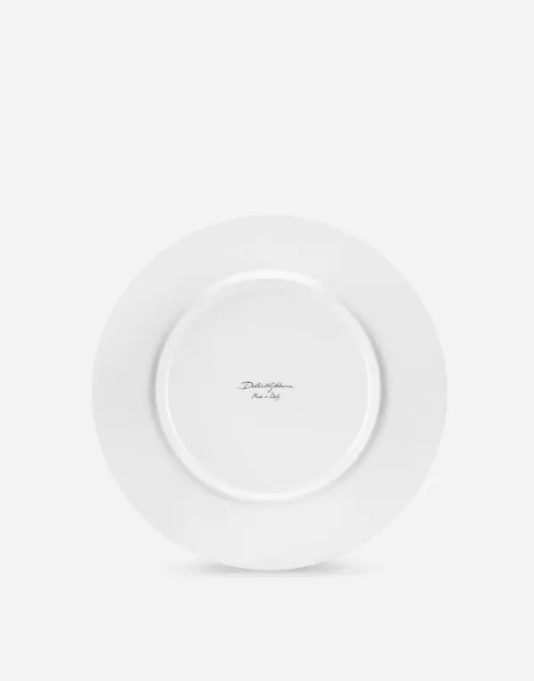Dolce & Gabbana Set 2 Porcelain Dinner Plates