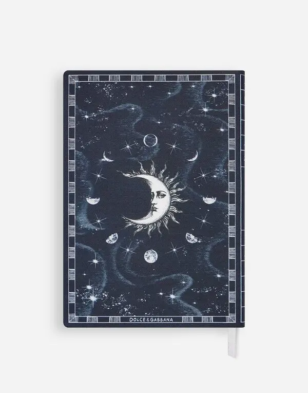 Dolce & Gabbana Medium Ruled Notebook Textile Cover