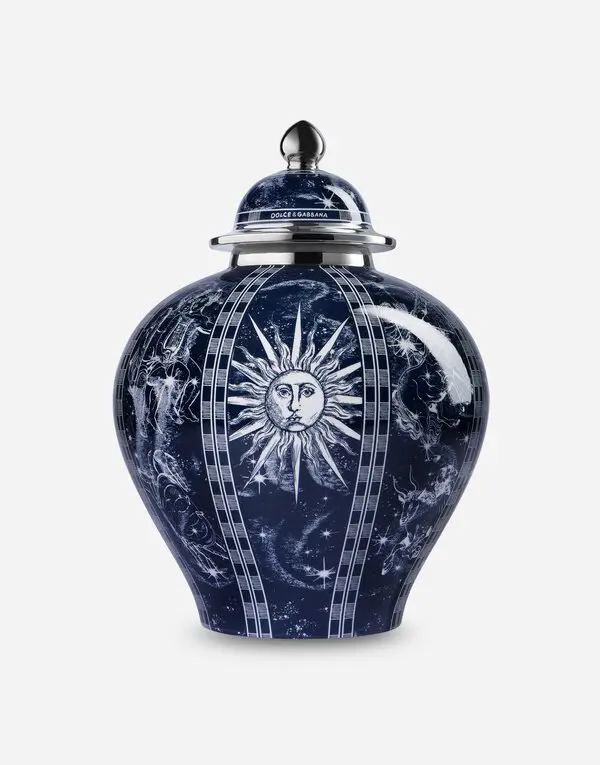 Dolce & Gabbana Medium Potiche Porcelain Vase