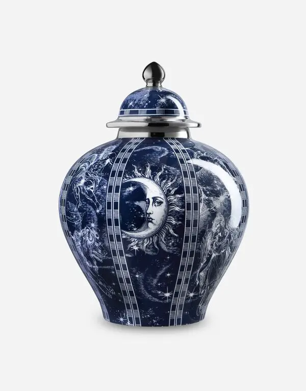 Dolce & Gabbana Medium Potiche Porcelain Vase