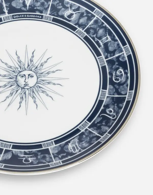 Dolce & Gabbana Set 2 Porcelain Dessert Plates