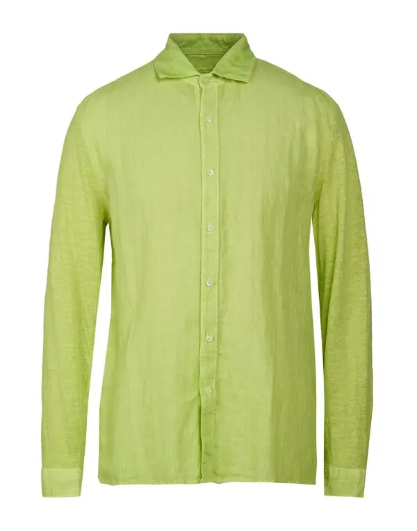 120% Lino Shirt Lime Size Linen