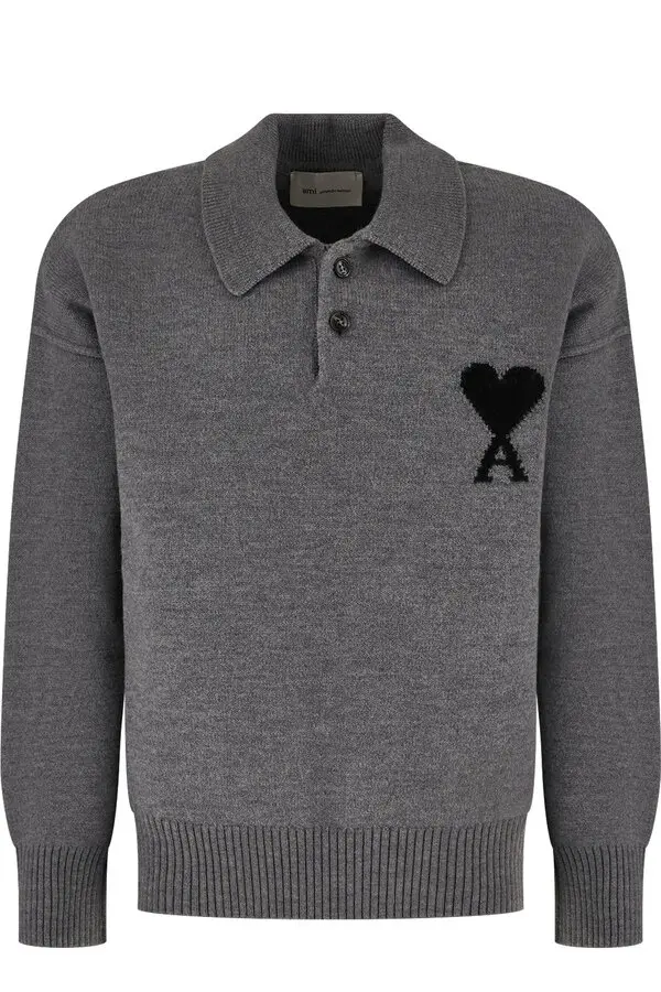 AMI Paris Clothing Knitwear - Multicolor