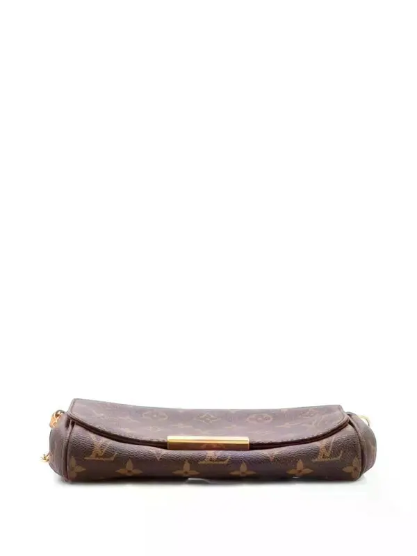 LOUIS VUITTON Favorite Handbag Monogram Canvas Pm Clutch Bag