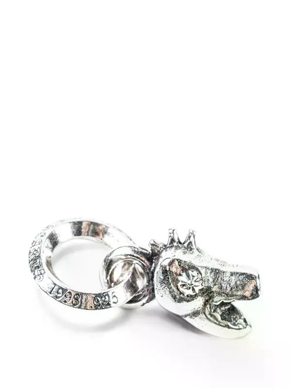 Chrome Hearts Dinosaur Pendant - Silver