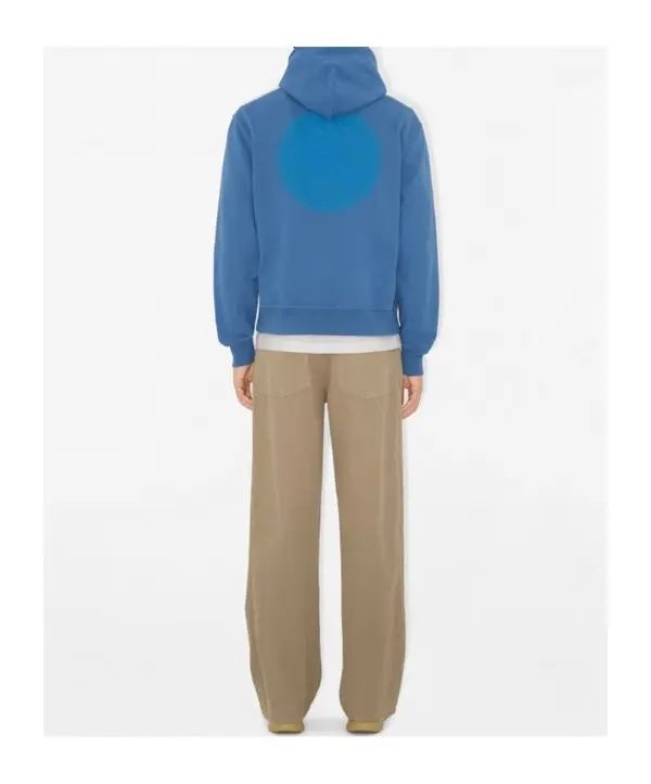 Burberry Ekd Badge Drawstring Hoodie