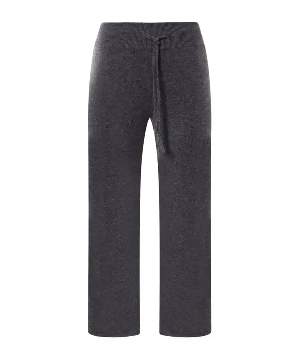 LISA YANG High-rise Cashmere Trousers - Graphite Gray