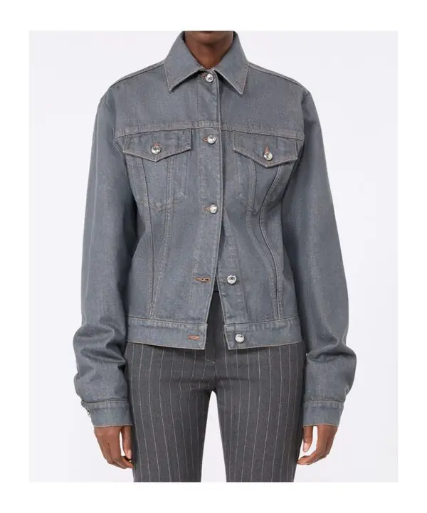 Sportmax Button-up Denim Jacket