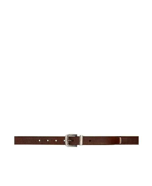 Brunello Cucinelli Buckled Leather Belt