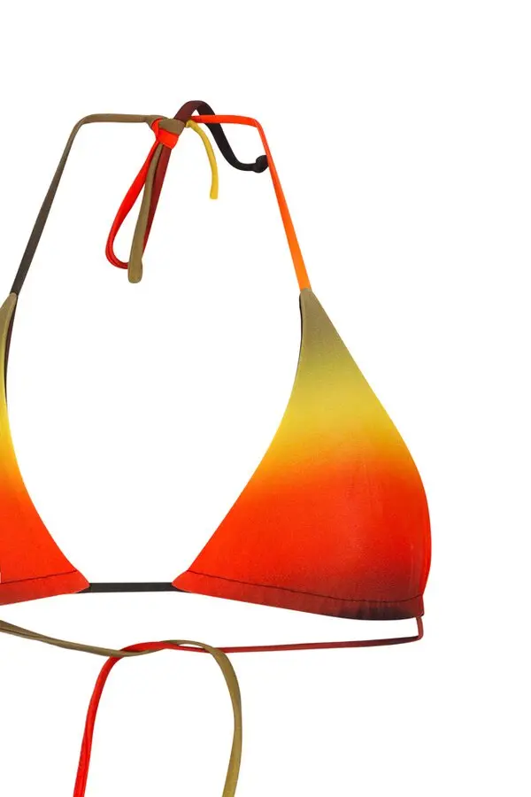 Attico Gradient Effect Bikini Set