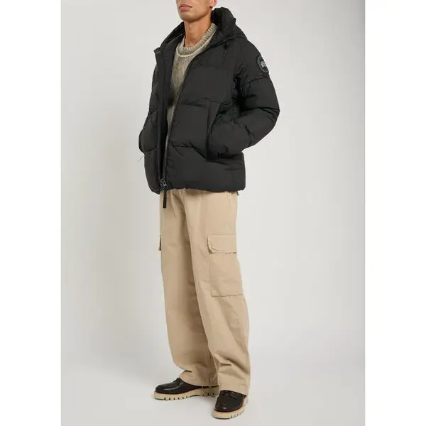 Canada Goose Hooded Quilted Down Jacket