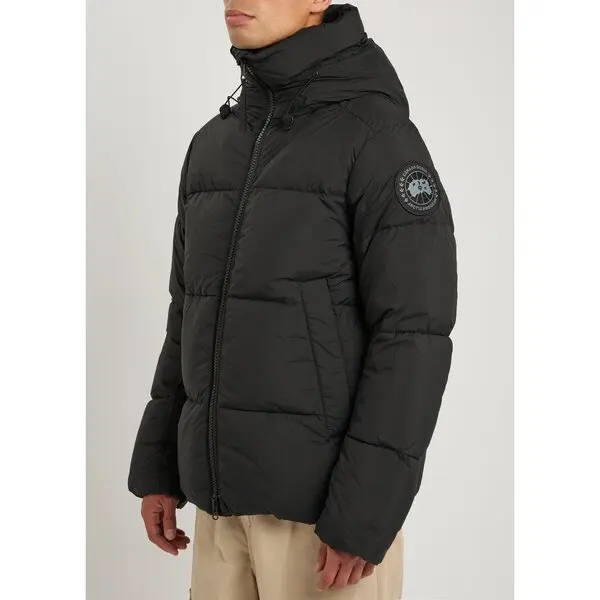 Canada Goose Hooded Quilted Down Jacket