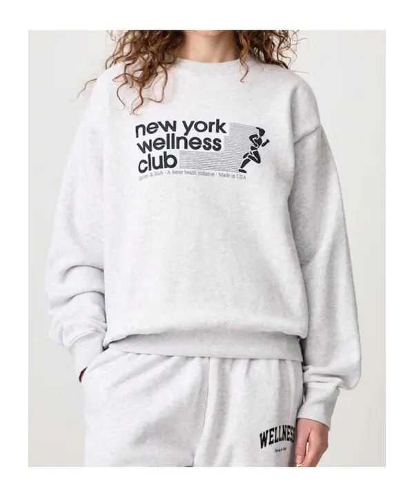 SPORTY  RICH Long-sleeve Sweatshirt