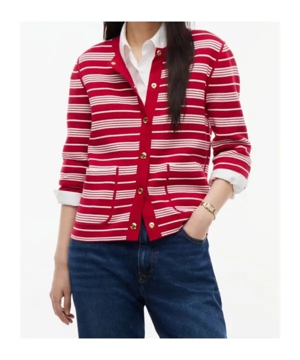 Tommy Hilfiger Reversible Horizontal-stripe Cardigan