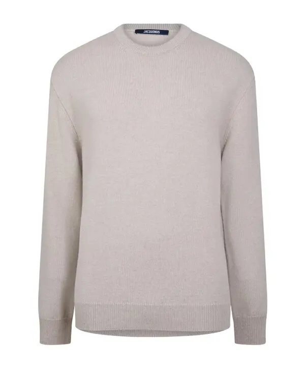 Jacquemus Round-neck Long-sleeve Knitted Sweater - No