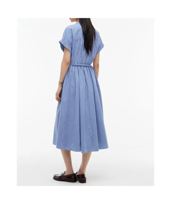 Tommy Hilfiger Belted Midi Shirt Dress