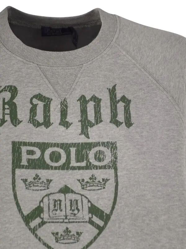 Polo Ralph Lauren Logo-print Raglan-sleeve Sweater