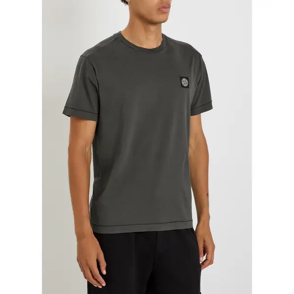 Stone Island Cotton Short-sleeve T-shirt