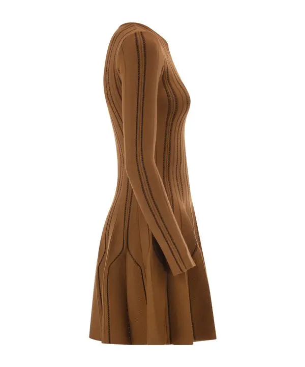 Elisabetta Franchi Open-knit Dress