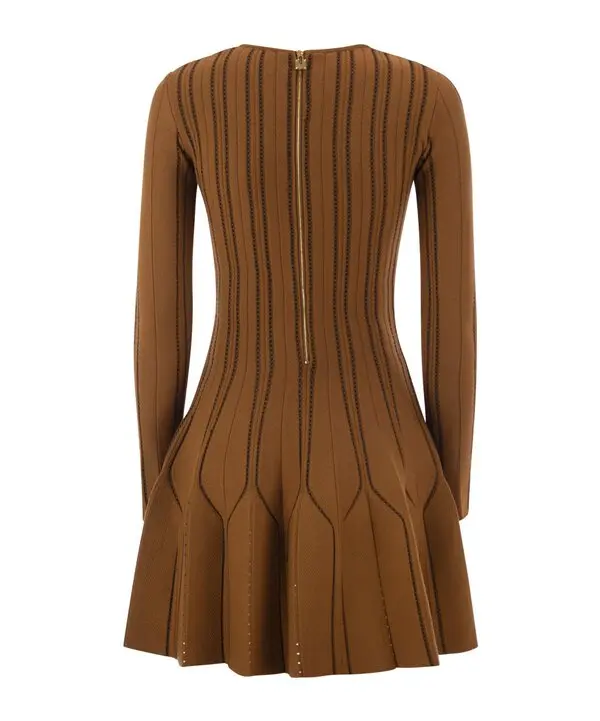 Elisabetta Franchi Open-knit Dress