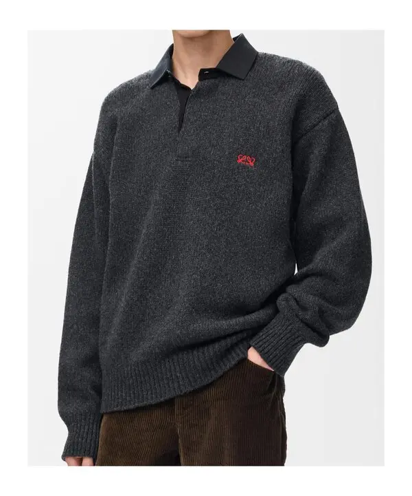 Loewe Polo Sweater In Wool