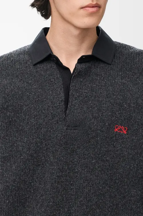 Loewe Polo Sweater In Wool