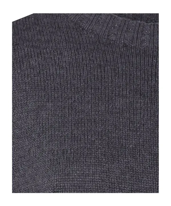 Fabiana Filippi Loose-fitting Short-sleeved Knit Sweater