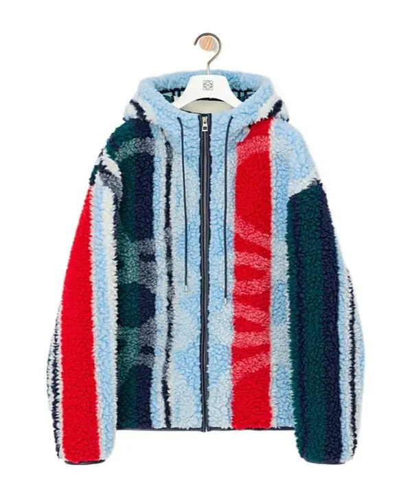 Loewe Jacket In Fleece - Multicoloured