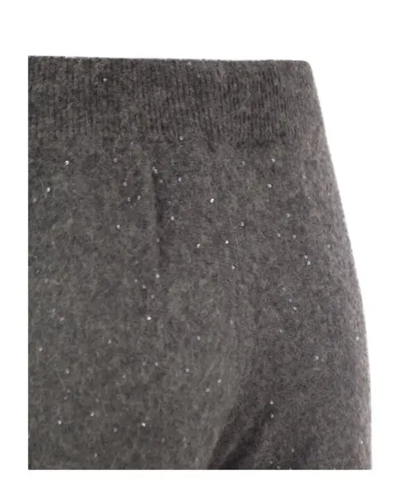 Fabiana Filippi Shimmer Knitted Trousers