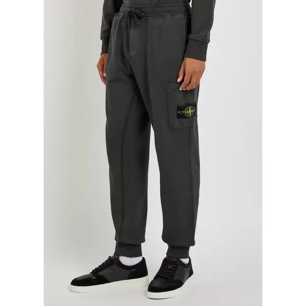 Stone Island Drawstring Ankle Sweatpants
