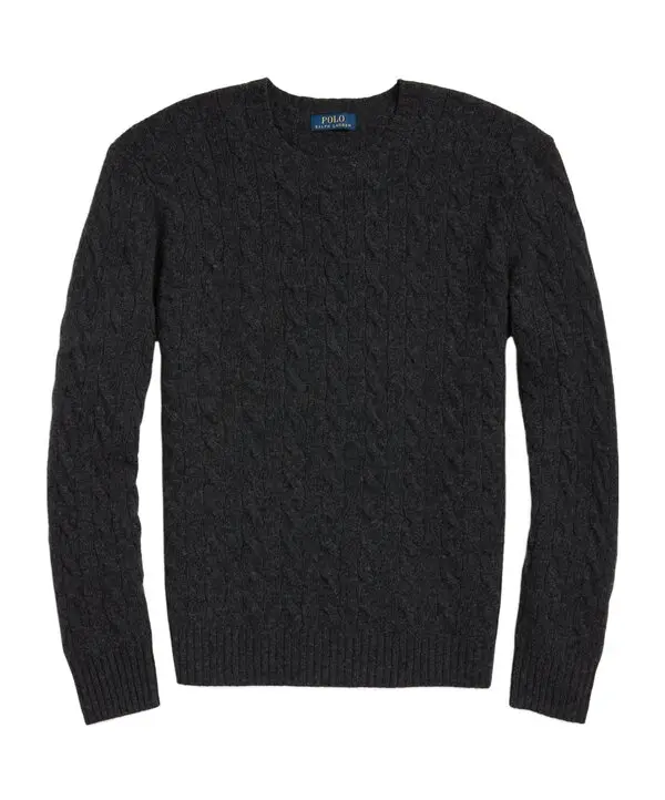 Polo Ralph Lauren Round-neck Twisted-knit Sweater - No