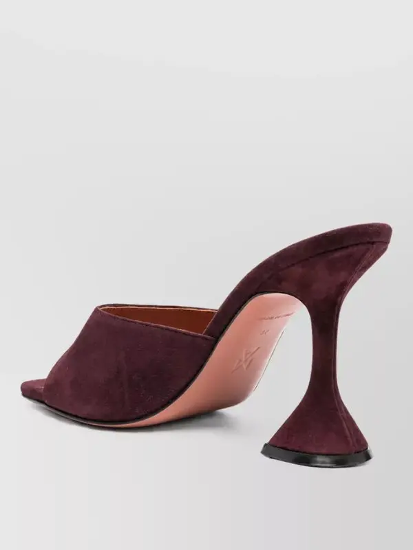 Amina Muaddi Suede High-heeled Sandals