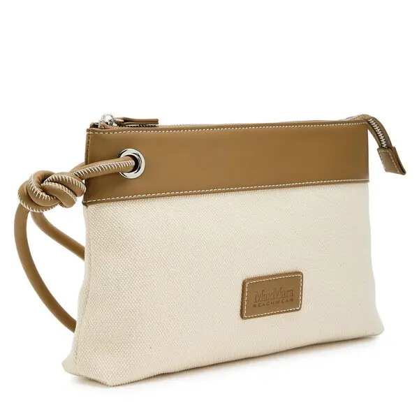 Max Mara Canvas Clutch