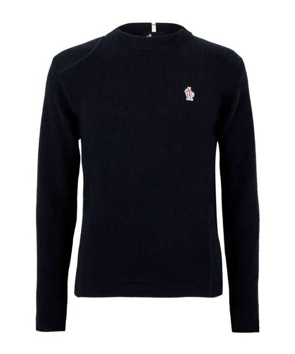 Moncler Half-turtleneck Knitted Sweater - No
