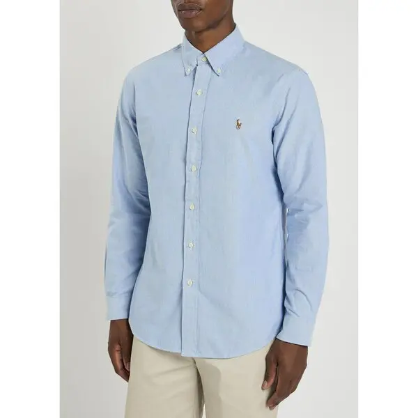Polo Ralph Lauren Cotton Oxford Shirt - Blue