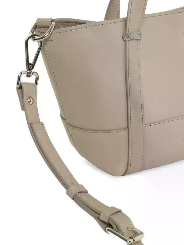 Peserico Mini Itinera Leather Tote Bag