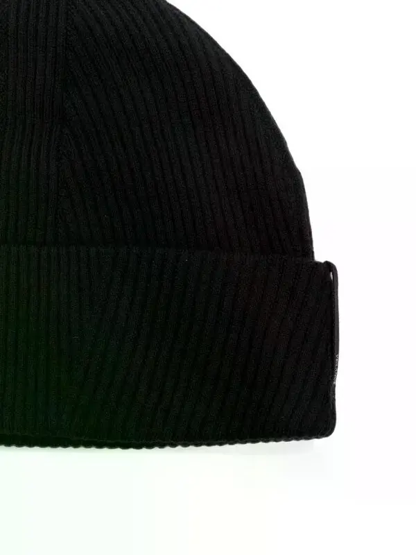 Veilance Ribbed-knit Beanie Hat - Black