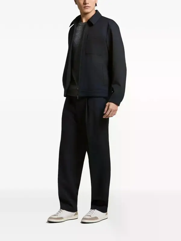 Peserico Zip-up Chest-pocket Shirt Jacket
