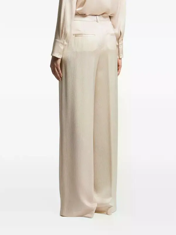 Peserico Embellished-loop Palazzo Pants