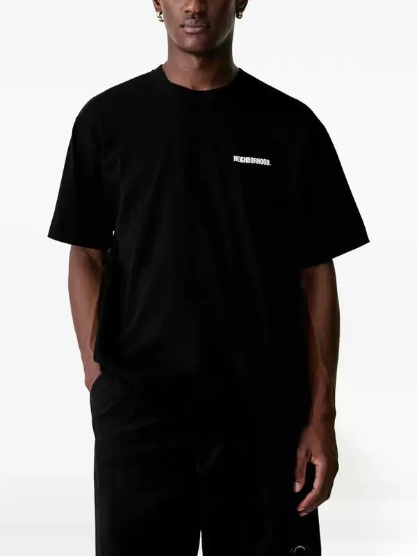 NEIGHBORHOOD Logo-print T-shirt - Black